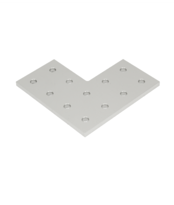 Double 90 Degree Joining Plate - 20 Series - Ooznest